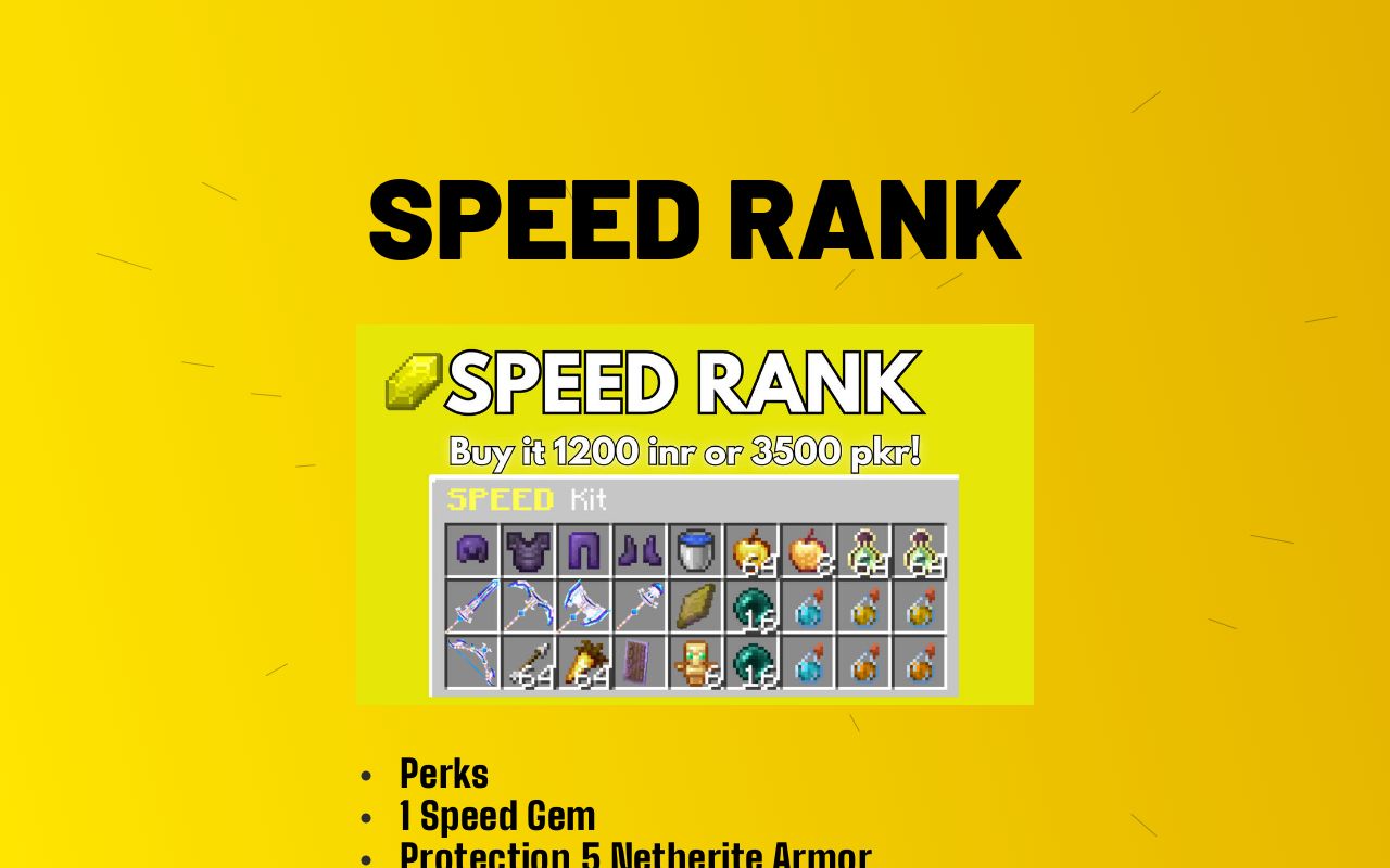 Speed Rank